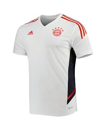 adidas Men's White Bayern Munich Practice Training Jersey - Macy's