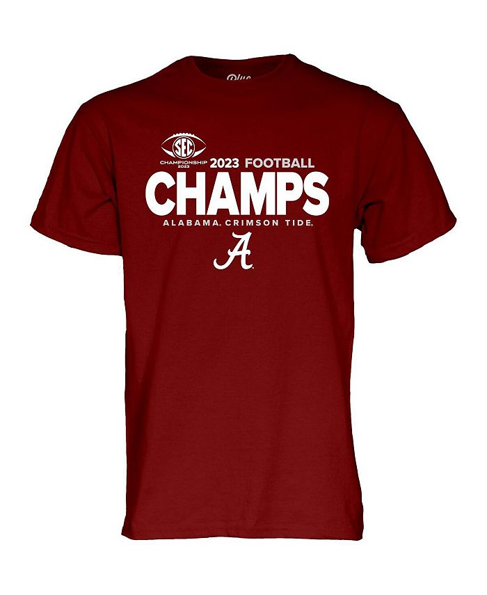 Blue 84 Men's Crimson Alabama Crimson Tide 2023 SEC Football Conference ...