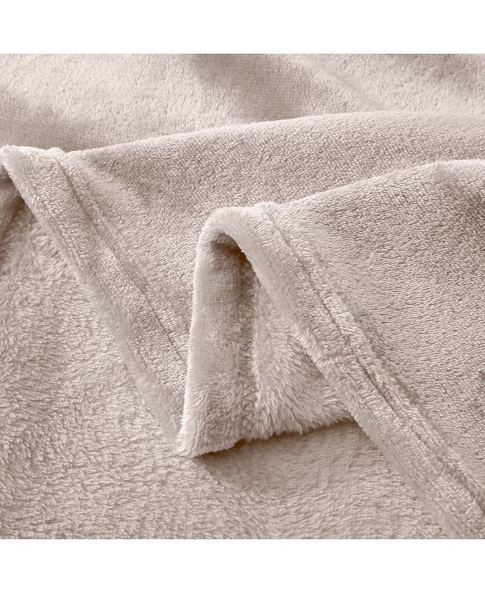 LDC Lux Decor Collection Lux Decor Collection Soft Push Fleece Blanket ...