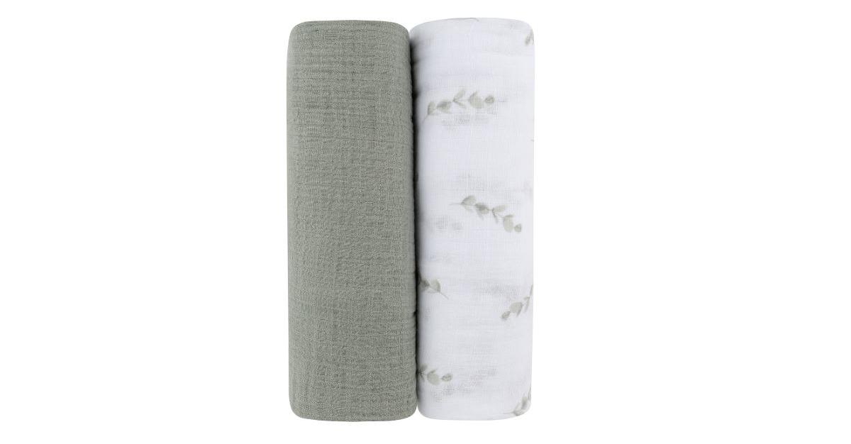 Click here for Elys & Co. Muslin Swaddle Blanket - Eucalyptus  Sa... prices