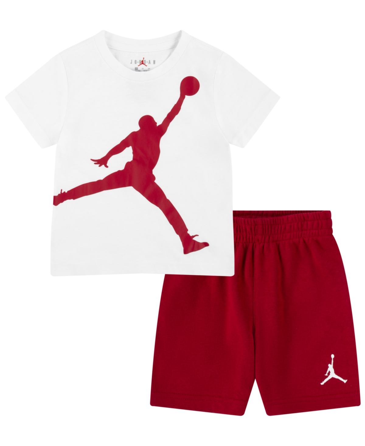 Click here for Jordan Toddler Boys 2-Piece Jumbo Jumpman T-Shirt... prices