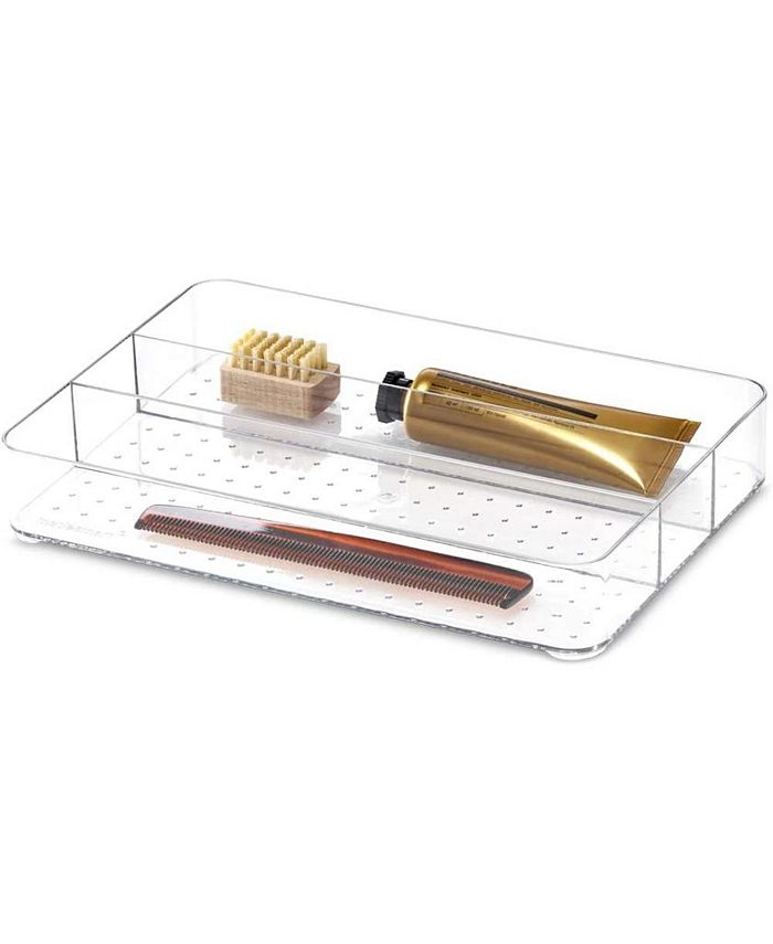 MadeSmart 3 Compartment Tray Drawer Organizer - Macy's