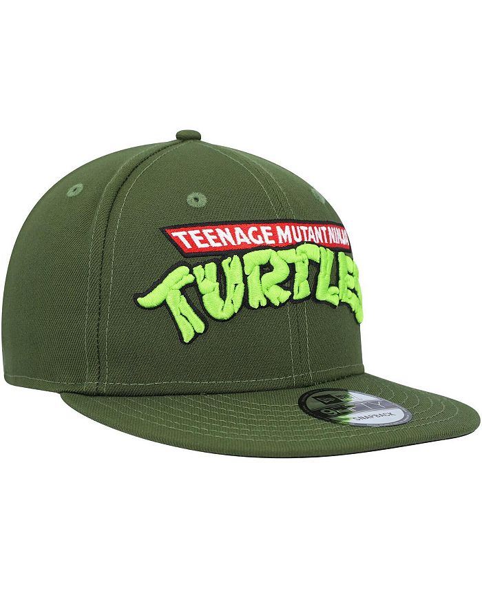 New Era Men's Green Teenage Mutant Ninja Turtles Wordmark Trucker ...