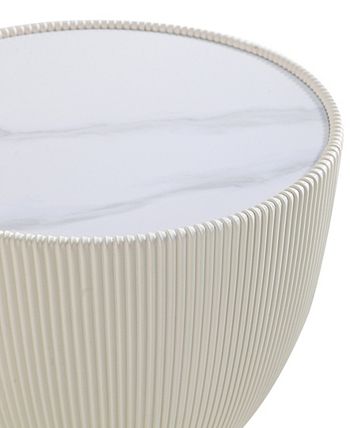 Manhattan Comfort Anderson 2-Piece Leatherette Upholstered Coffee Table ...
