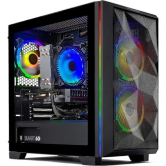 Skytech Gaming Skytech Chronos Mini Gaming PC Desktop, Intel i3 10105F ...