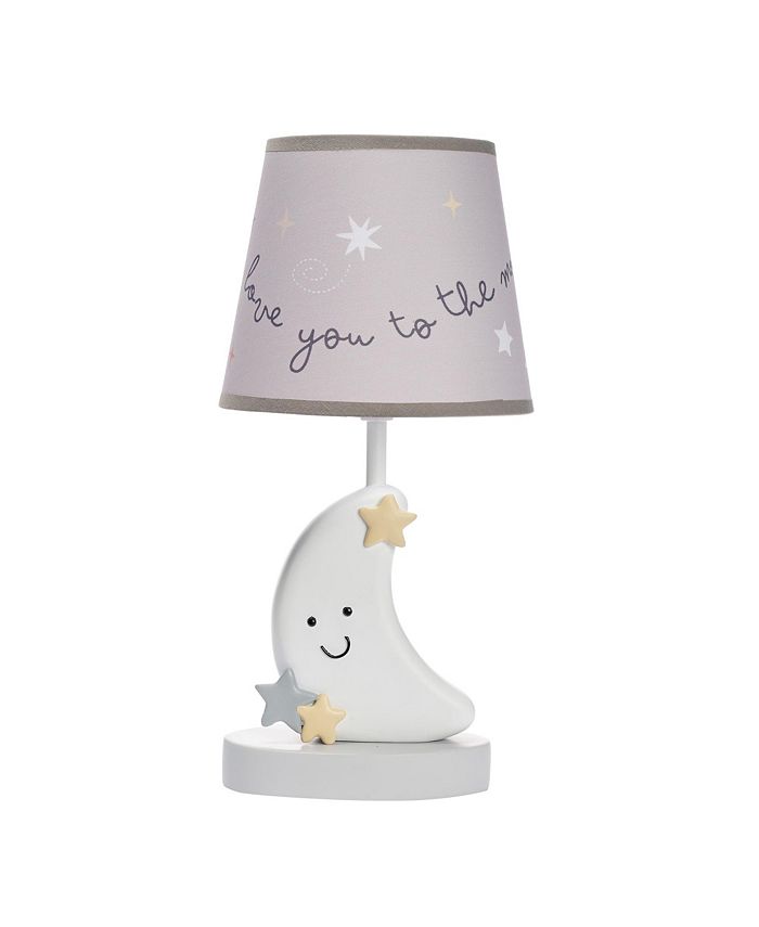 Bedtime Originals Bedtime Originals Celestial Moon Nursery Lamp with ...