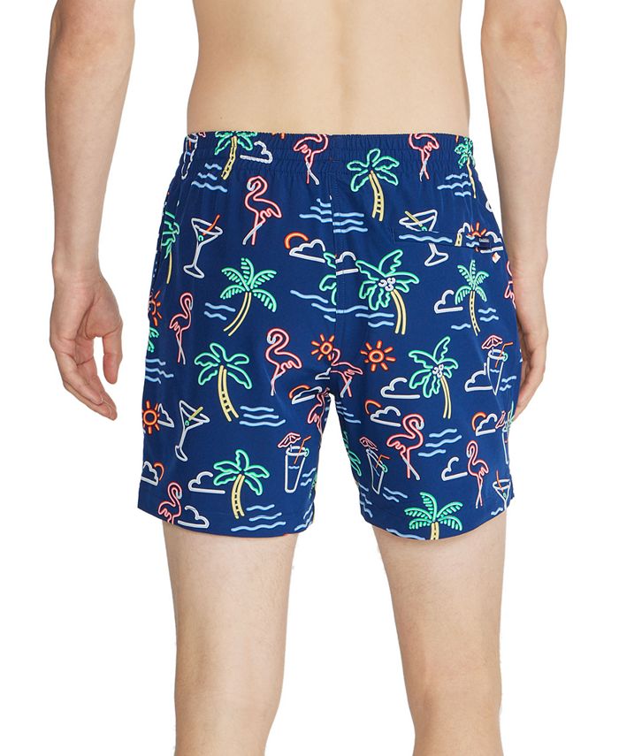 Chubbies Men's The Neon Lights Quick-Dry 5-1/2" Swim Trunks - Macy's