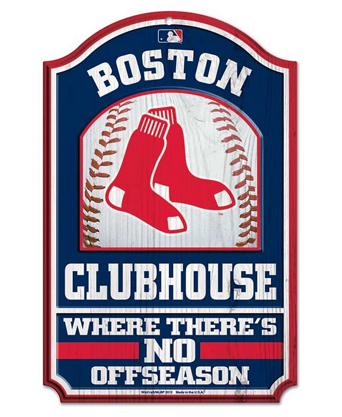 Wincraft Boston Red Sox Wood Sign - Macy's