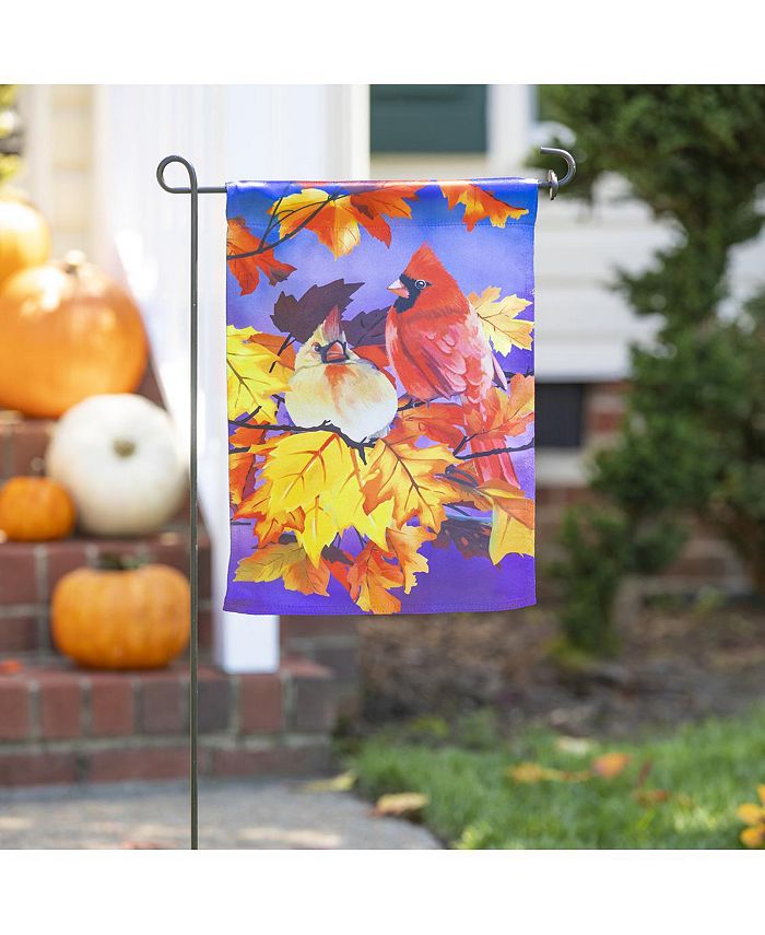 Evergreen Cardinal Friends Garden Lustre Flag - Macy's