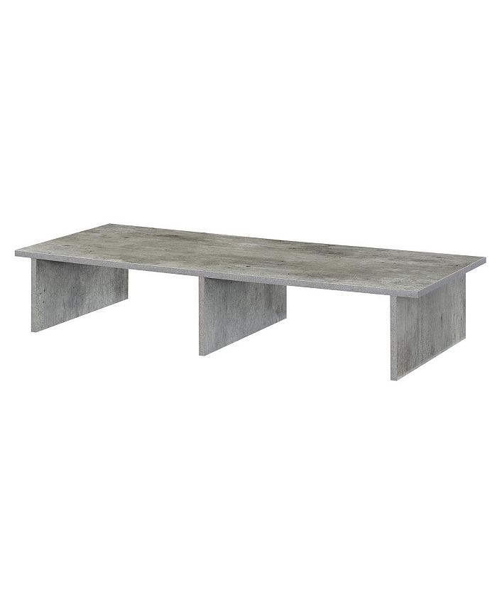 Convenience Concepts Designs2Go Large TV & Monitor Riser, Faux Birch ...