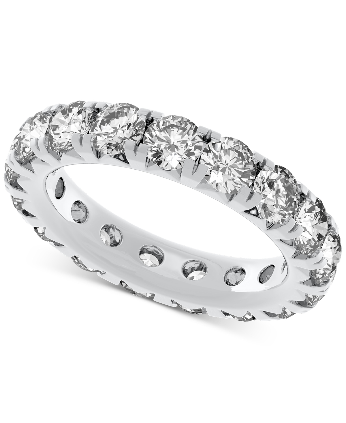 Click here for Diamond Eternity Band (4 ct. t.w.) in 14k Gold (Al... prices