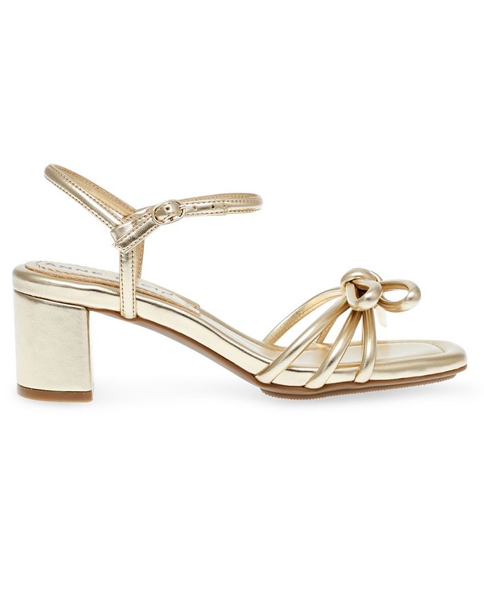 Anne Klein Women's Kelsi Block Heel Dress Sandals - Macy's