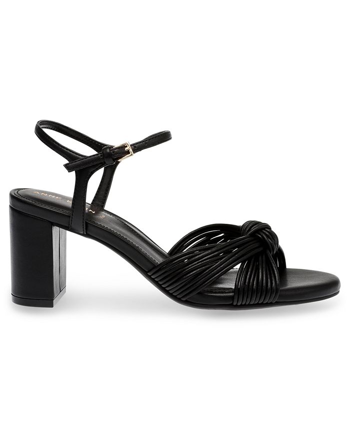 Anne Klein Women's Rise Block Heel Dress Sandal - Macy's
