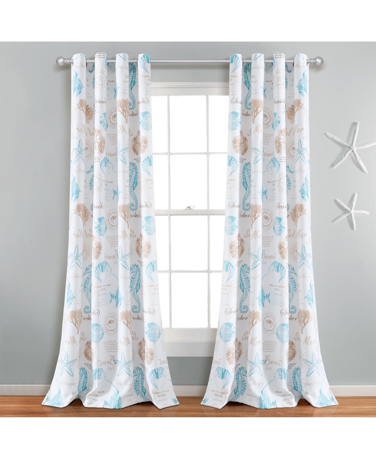 Click here for Harbor Life Light Filtering Window Curtain Panels... prices