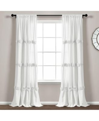 Darla Window Curtain Panel - Macy's