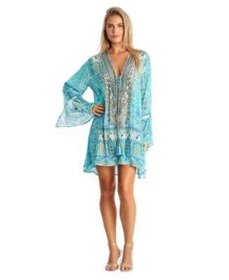 Women's Short bell sleeves dress