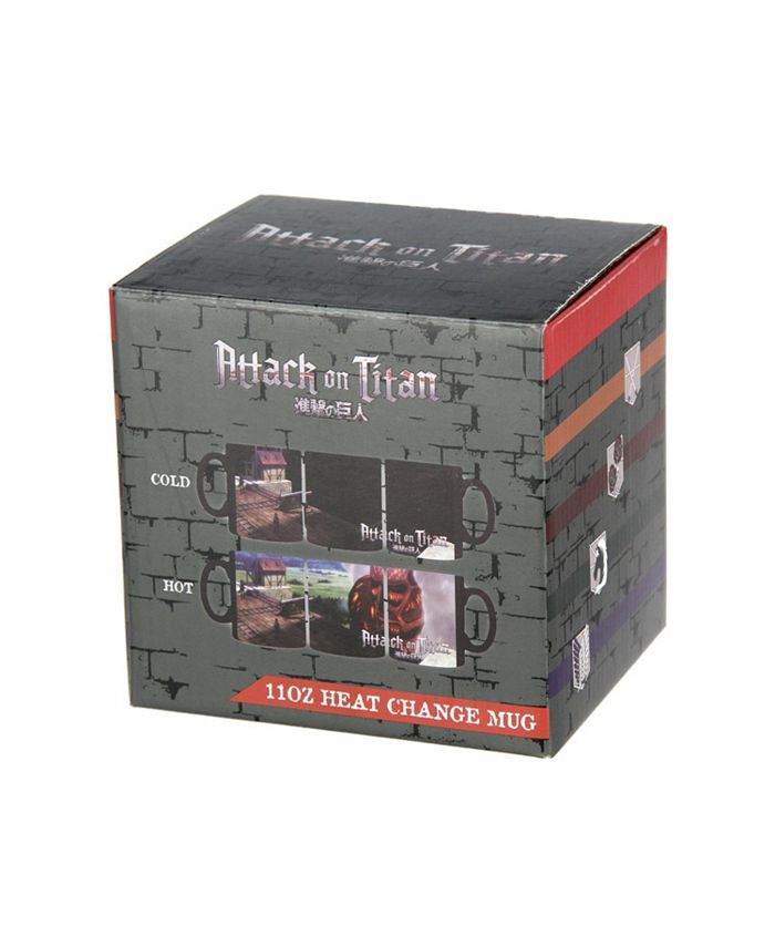 Attack On Titan Anime Colossal Titan Heat Reactive Color Changing Tea ...