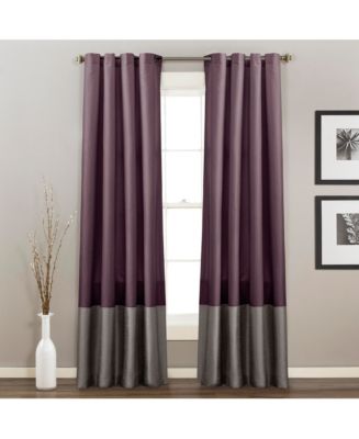 Prima Window Curtain Panels - Macy's