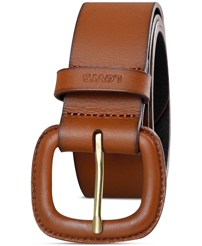 Levi's Women's Leather Wrapped Buckle Belt - Macy's