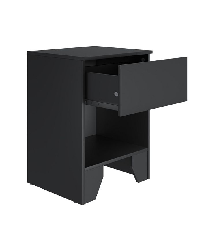 Boyd Sleep Anzio One Drawer Modern Nightstand - Macy's