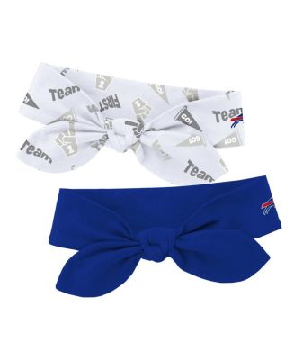 Outerstuff Girls Infant Buffalo Bills Knotty Bow Headband Set - Macy's