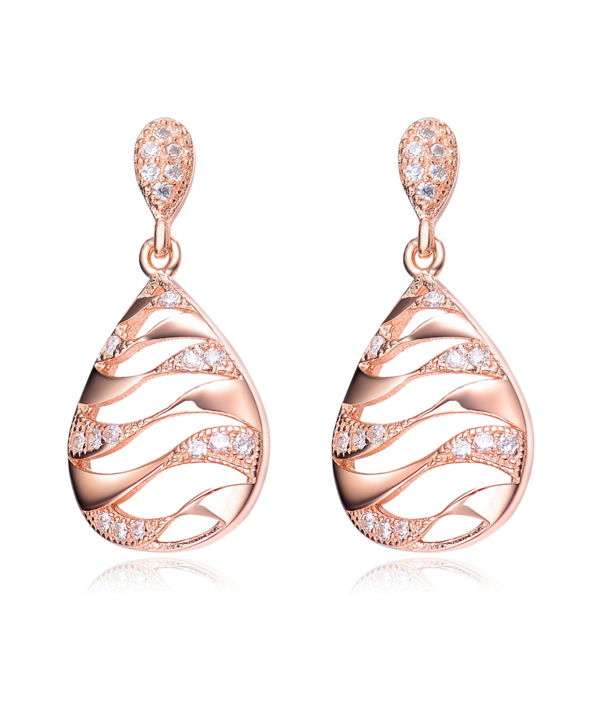 Click here for Unique Sterling Silver Clear Round Cubic Zirconia... prices