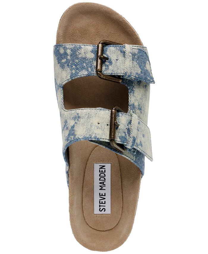 Steve Madden Women's Kali High Platform Footbed Sandals - Macy's