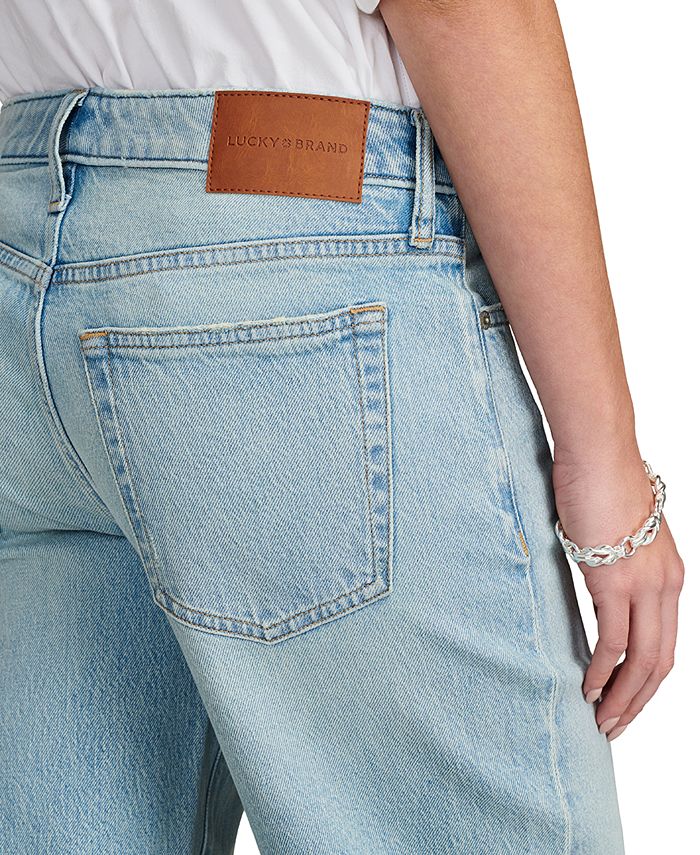 Lucky Brand Women's The Baggy Wide-Leg Jeans - Macy's