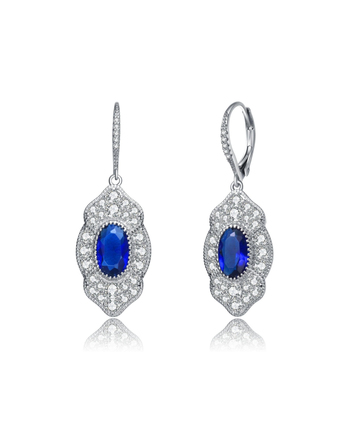 Click here for Dazzling Sterling Silver White Gold Plated with Co... prices