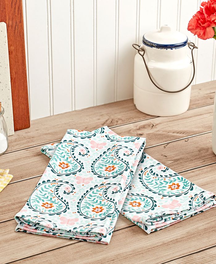 Dolly Parton Paisley Kitchen Towels, Set of 2 - Macy's