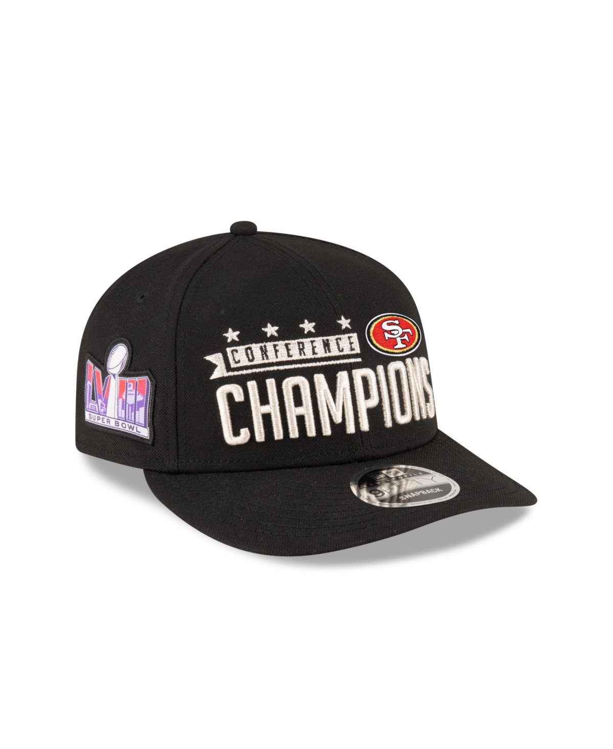 Click here for Mens New Era Black San Francisco 49ers 2023 Nfc Ch... prices