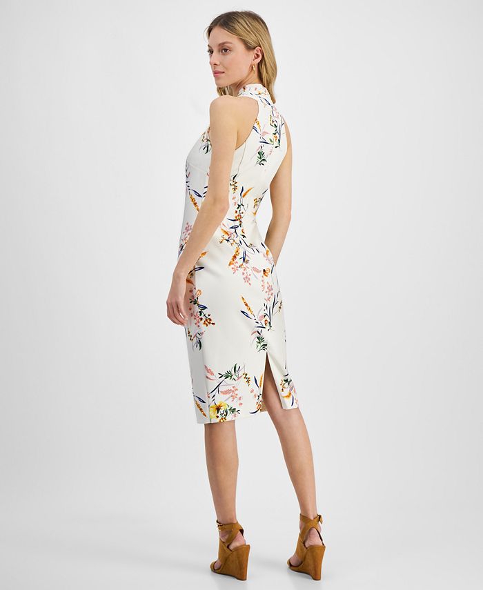 RACHEL Rachel Roy Harland Floral-Print Midi Dress - Macy's