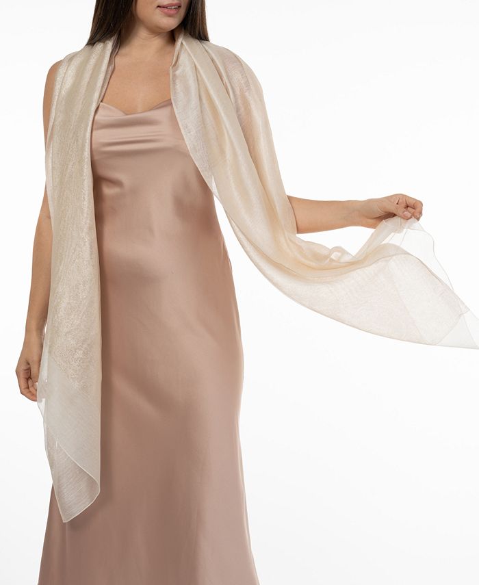Giani Bernini Women's Sheer Organza Evening Wrap - Macy's