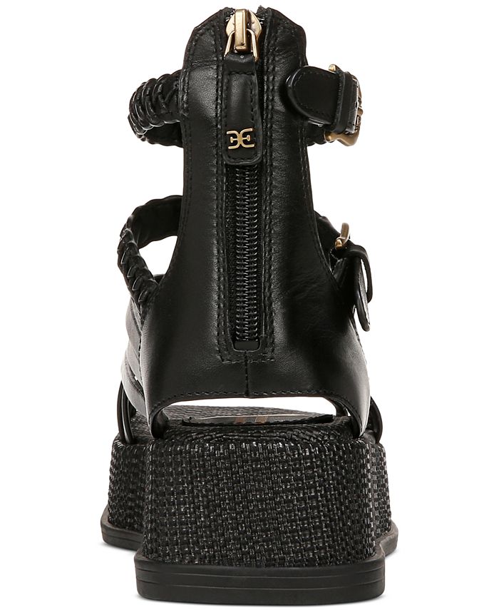 Sam Edelman Nicki Strappy Platform Wedge Sandals - Macy's