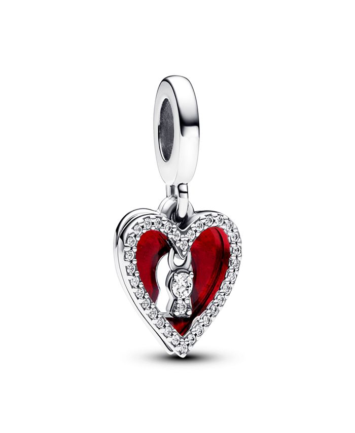 Pandora Sterling Silver Heart Keyhole Bracelet Gift Set - Macy's
