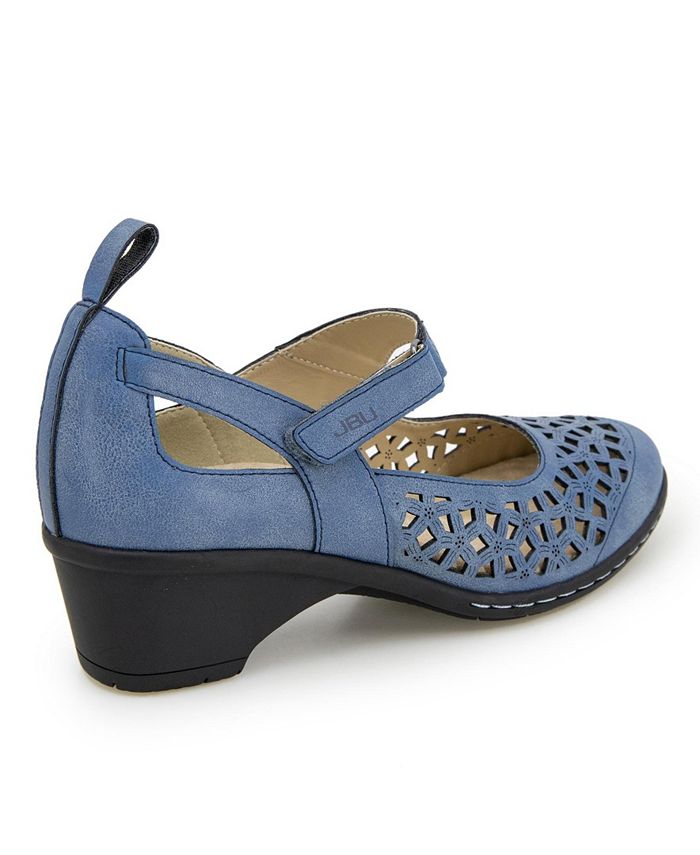 JBU Women's Jolene Memory Foam Insole Cone Heel Shoe - Macy's