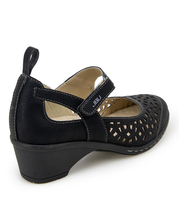 JBU Women's Jolene Memory Foam Insole Cone Heel Shoe - Macy's