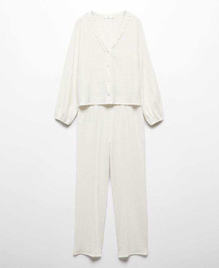 MANGO Women's Cotton Pajama Pack - Macy's
