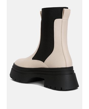 London Rag Womens ronin high top chunky chelsea boots - Macy's