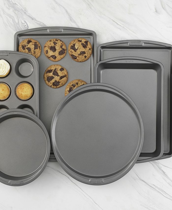 Good Cook 7 Piece Assorted Non-Stick Steel Bakeware Set - Macy's