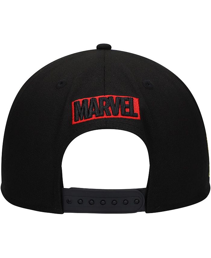 Lids Men's Black Iron Man Marvel 60th Anniversary Snapback Hat - Macy's