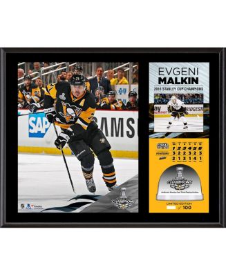 Evgeni Malkin Pittsburgh Penguins 2016 Stanley Cup Champions 12'' x 15 ...