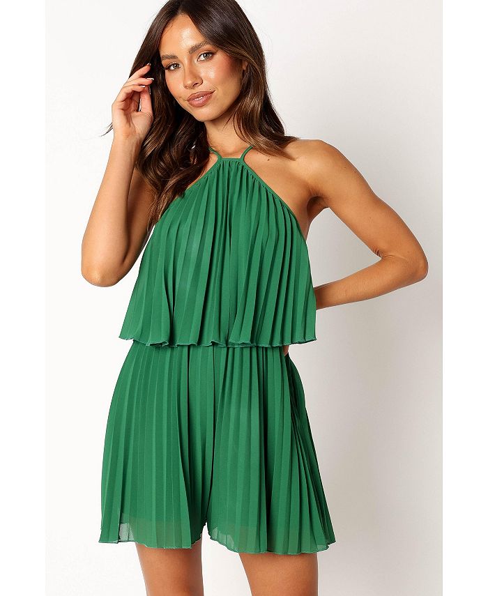 Petal and Pup Womens Magnolia Pleat Romper - Macy's