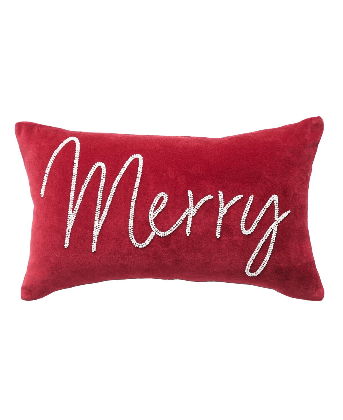 Click here for carol & frank Merry Red Velvet Beaded Christmas Th... prices
