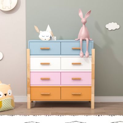 Simplie Fun Colorful Multifunctional Cabinet Set - Macy's