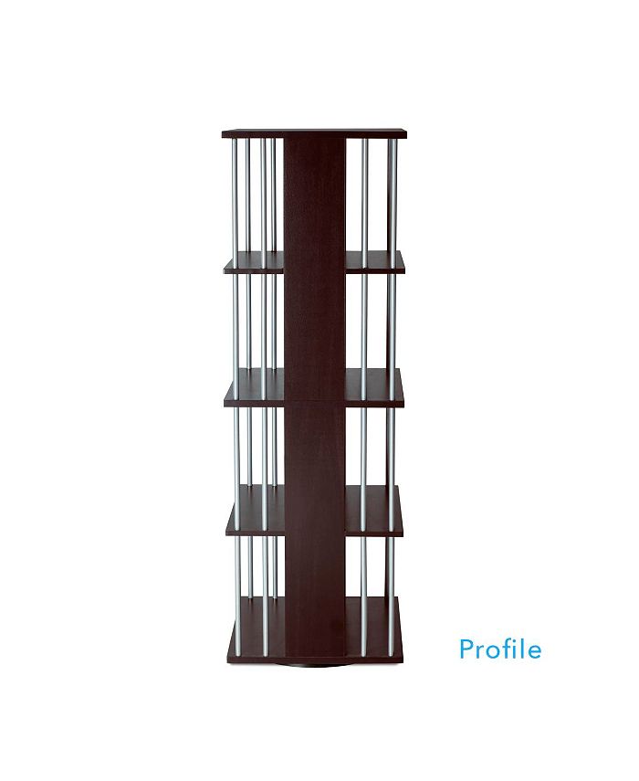 Simplie Fun Storage- Atlantic Typhoon Media Spinner Espresso - Macy's