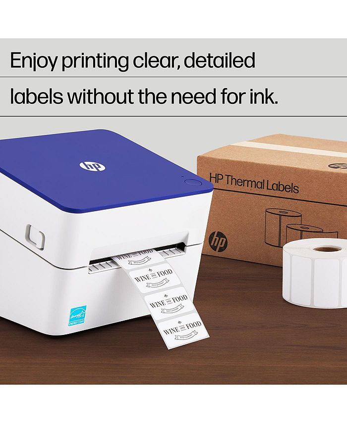 HP 2x1” Direct Thermal Shipping Labels, 2 Rolls (2750 Labels) - Macy's