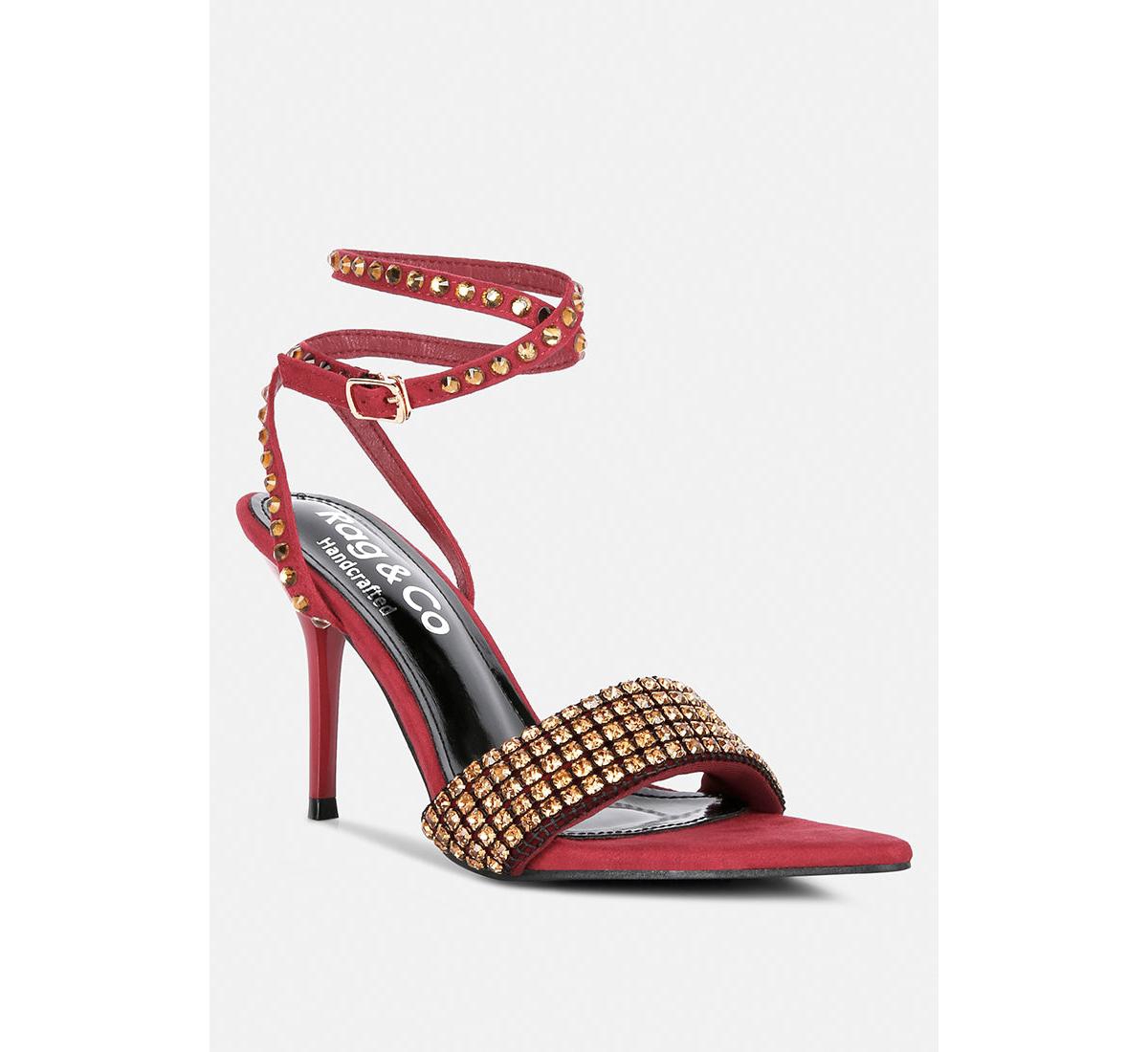 Click here for Zurin Womens Diamante Embellished Stiletto Sandals... prices