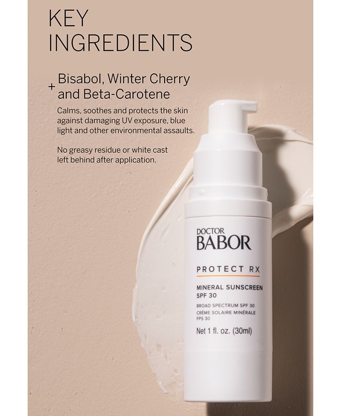 BABOR Protect RX Mineral Sunscreen SPF 30 - Macy's