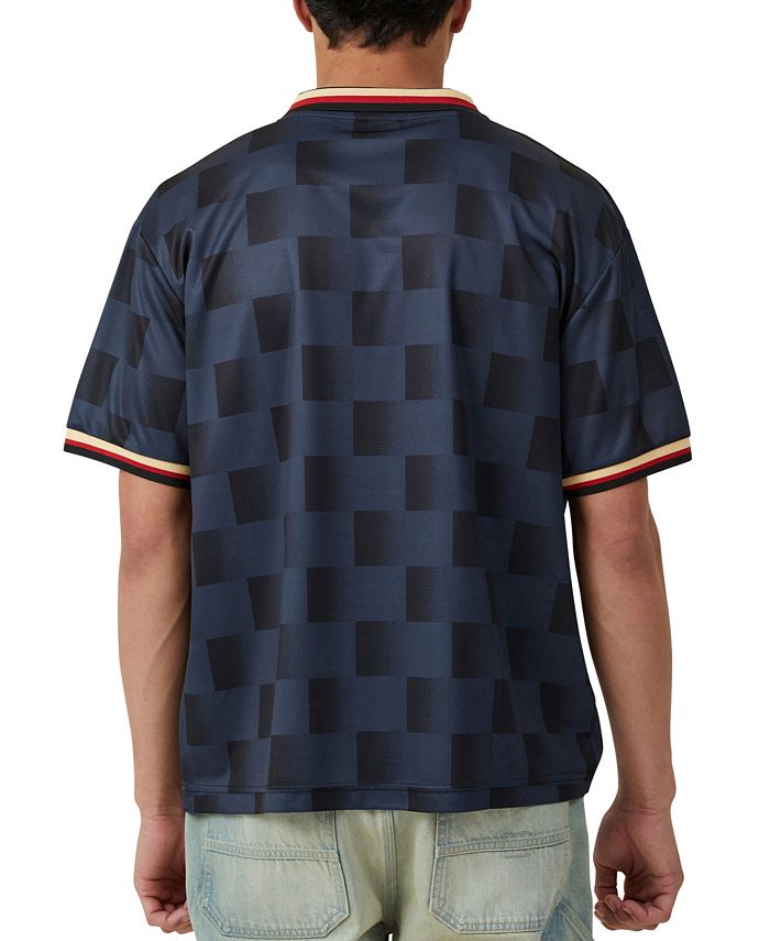 COTTON ON Men's Pit Stop Soccer Jersey Loose Fit T-shirt - Macy's